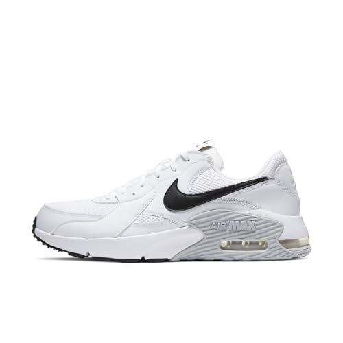 Nike Men's Air Max Excee Sneaker, White/Black, 7.5