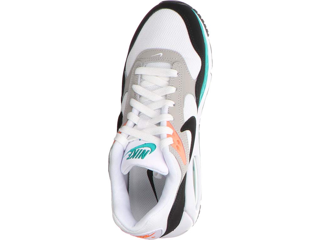 Nike Women's Air Max Correlate Sneakers, White/Black-New Green, 10 M US