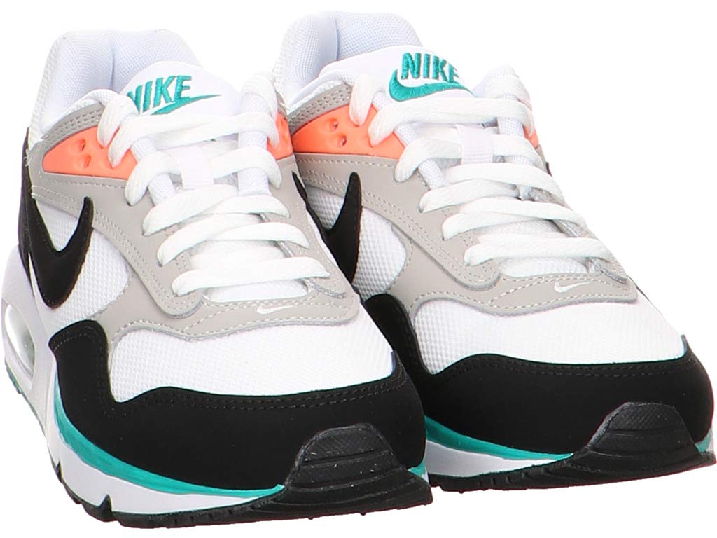 Nike Women's Air Max Correlate Sneakers, White/Black-New Green, 10 M US