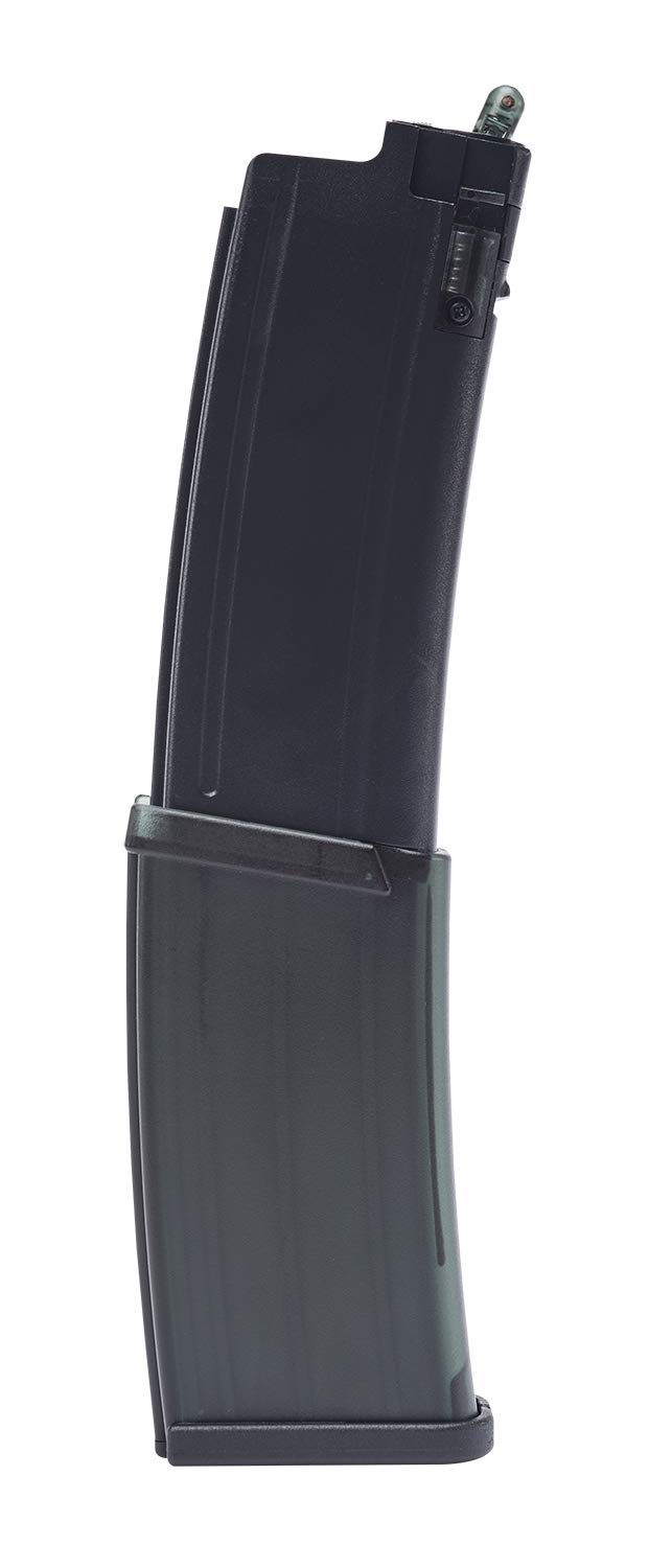 Elite Force HK Heckler & Koch MP7 A1 AEG Automatic 6mm BB Rifle Airsoft Gun Magazine, 110-Round Capacity, Black