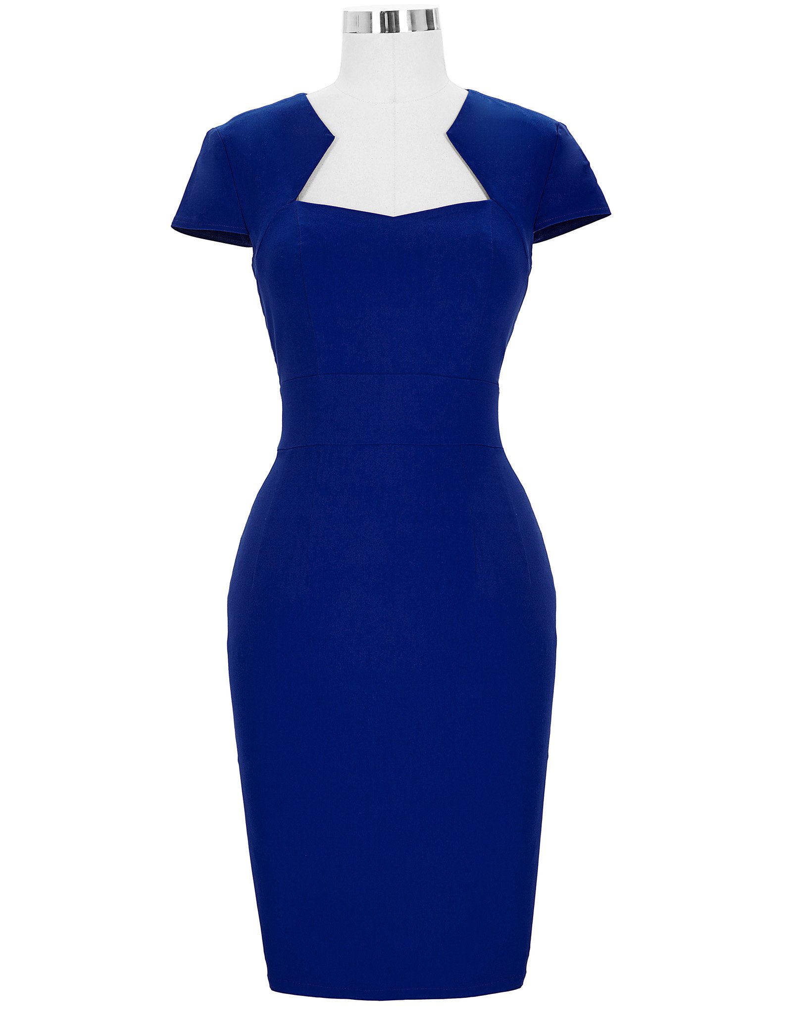 GRACE KARIN Royal Blue Dress for Party Wedding Guest Cocktail Dress M