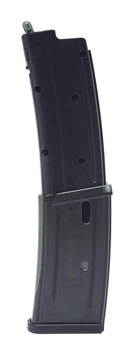 Elite Force HK Heckler & Koch MP7 A1 AEG Automatic 6mm BB Rifle Airsoft Gun Magazine, 110-Round Capacity, Black