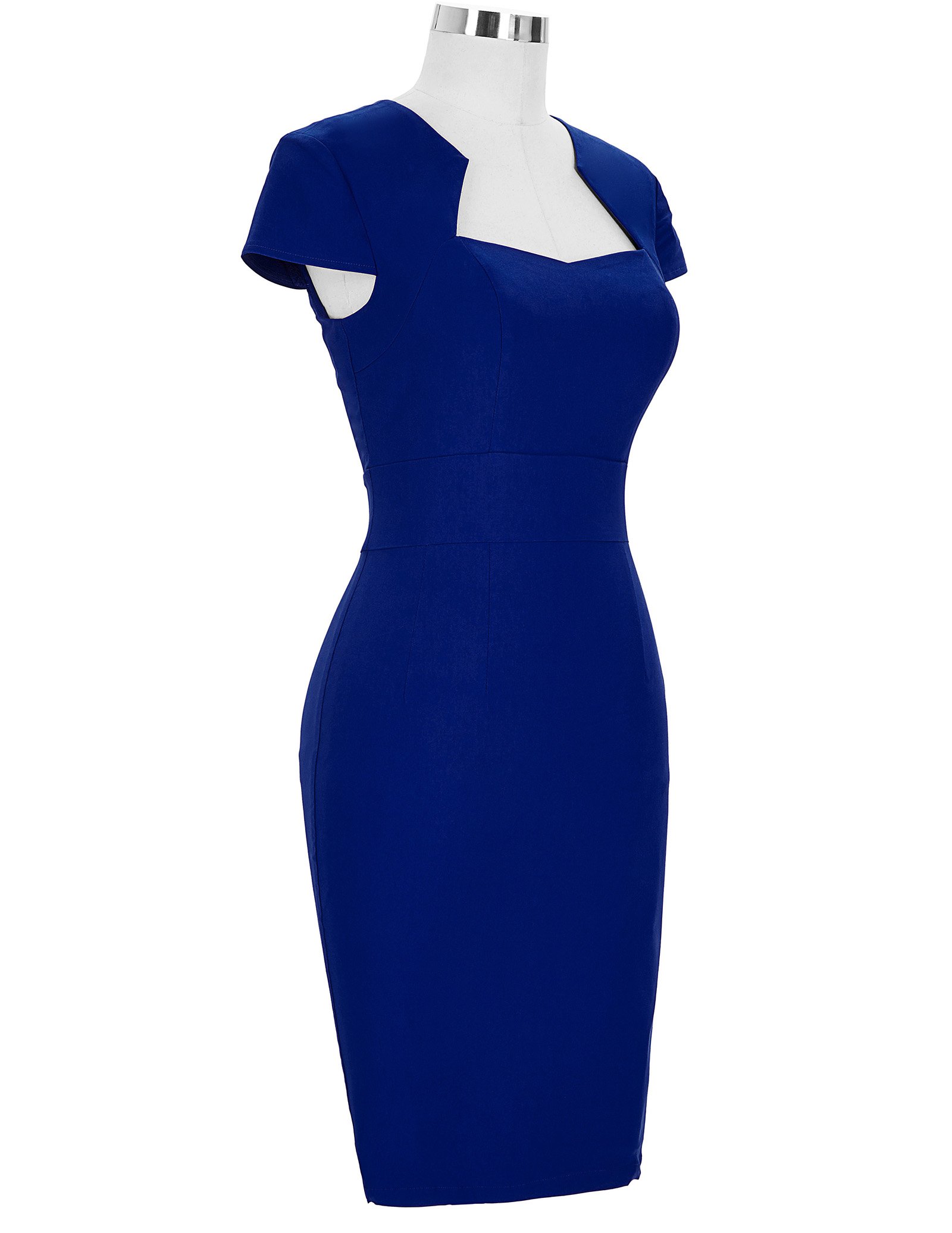 GRACE KARIN Royal Blue Dress for Party Wedding Guest Cocktail Dress M