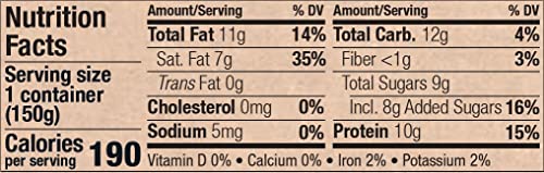 Siggis, High Protein Plant Based Blend Oz, Vanilla Cinnamon, 5.3 Ounce