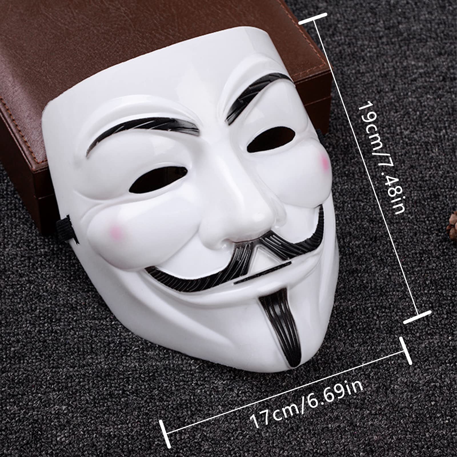 VANVENE Anonymous Guy Mask White