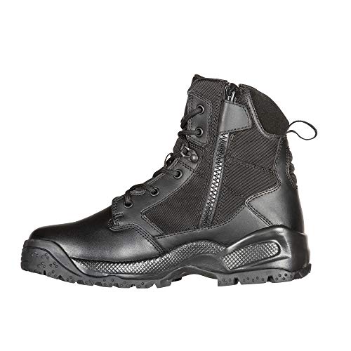 5.11 Tactical Men's ATAC 2.0 6" Side Zip Military Boot, Black, 10.5 Regular, Style 12394