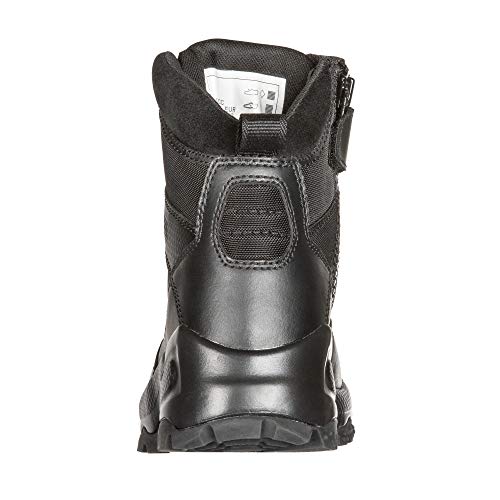 5.11 Tactical Men's ATAC 2.0 6" Side Zip Military Boot, Black, 10.5 Regular, Style 12394
