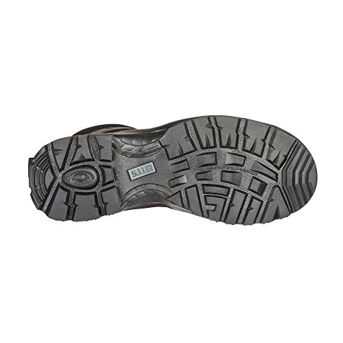 5.11 Tactical Men's ATAC 2.0 6" Side Zip Military Boot, Black, 10.5 Regular, Style 12394