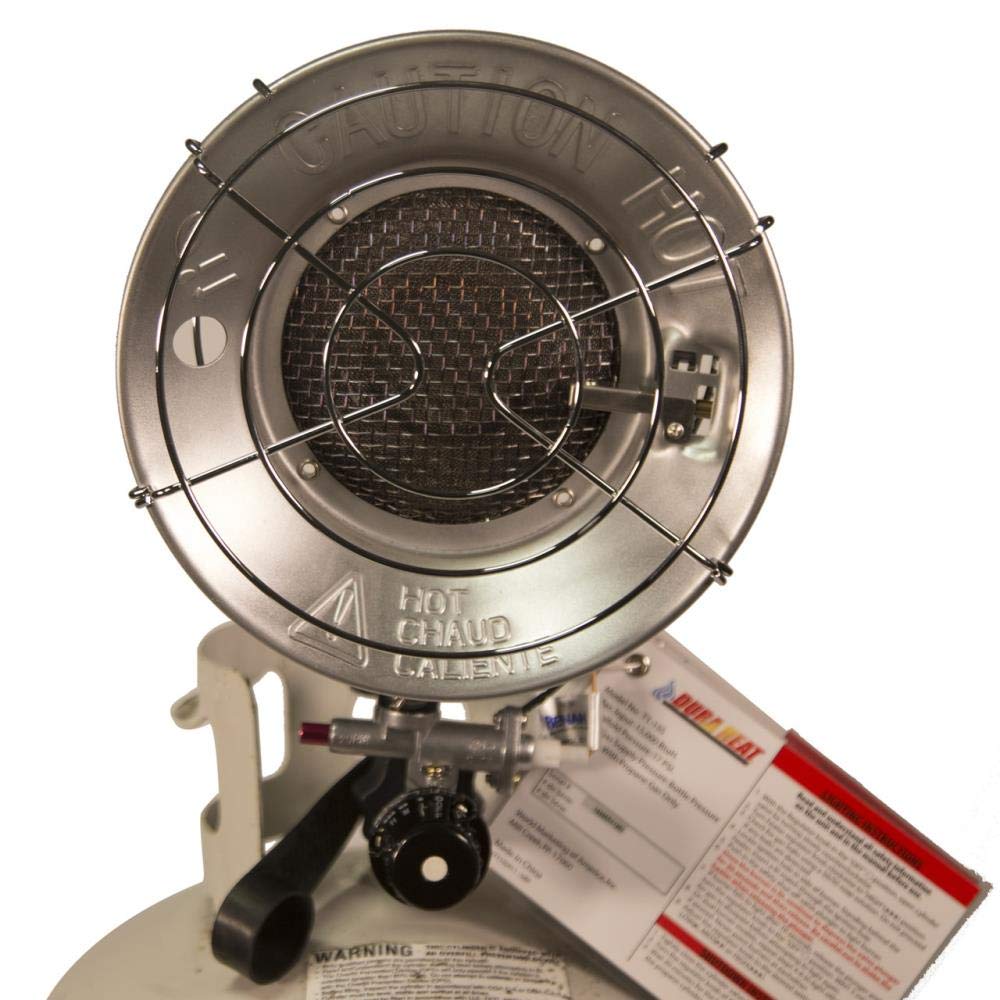 World Marketing of America TT-15CSA Propane(LP) Tank Top Heater with Tip-over Shut-off
