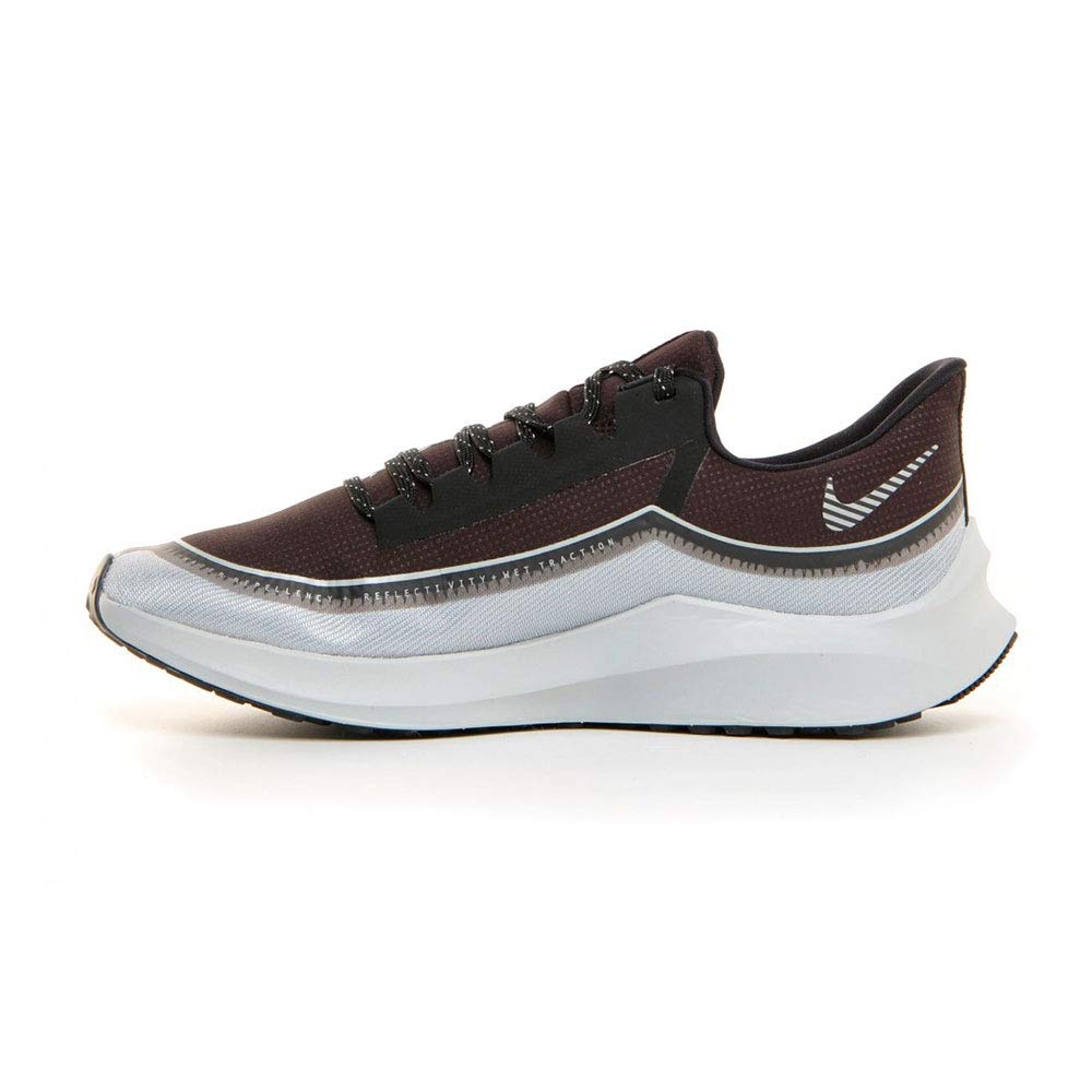 Nike Men's Running Shoes, Black Black Reflect Silver Wolf Grey MTLC Platinum 001, 8 US