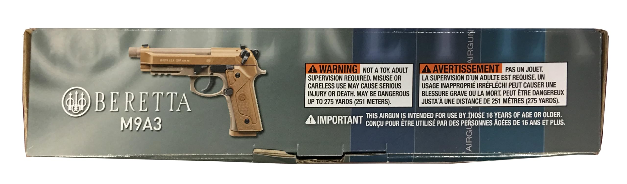 Umarex Beretta M9A3 Blowback Full-Auto .177 Caliber BB Gun Air Pistol