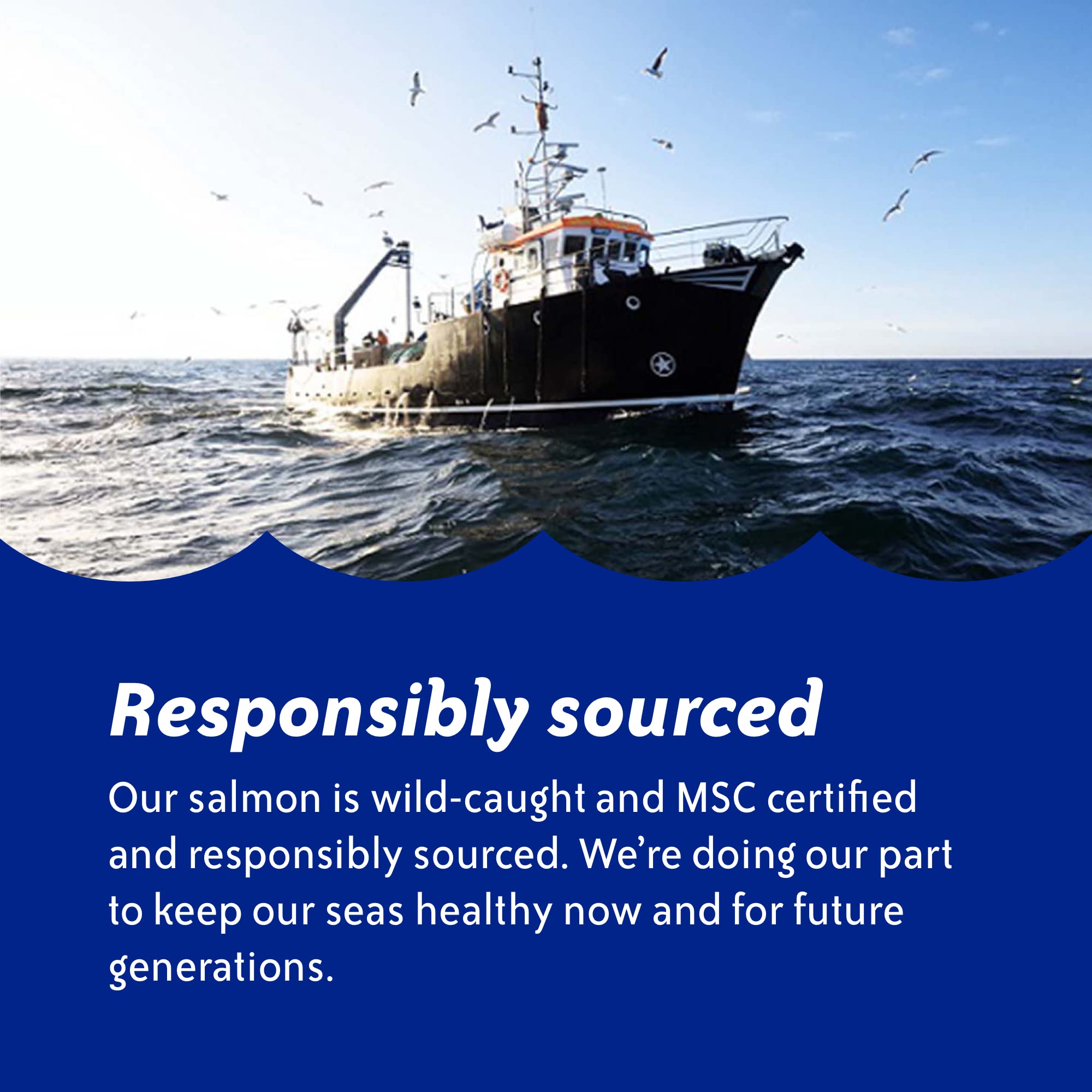 Chicken of the Sea Pink Salmon with Cracked Pepper, Wild-Caught, Skinless & Boneless, 2.5-Ounce Packets (Pack of 12)