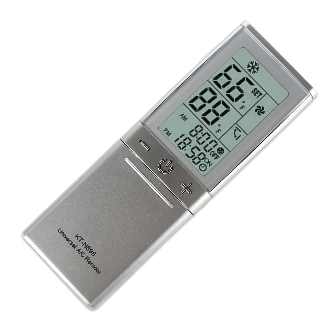 Universal Air Conditioner Remote Control KT-N898 Replaced for Haier LG Gree Daikin Midea Panasonic Samsung Toshiba Carrier Fujitsu Hitachi Mitsubishi Sanyo Hyundai Sharp and More Than 2000 Brands