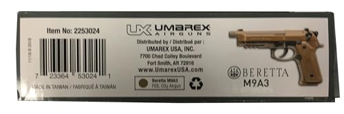 Umarex Beretta M9A3 Blowback Full-Auto .177 Caliber BB Gun Air Pistol