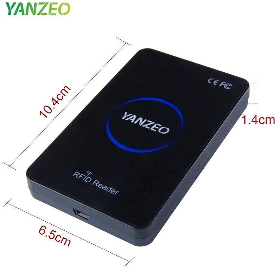 YANZEO SR360 865Mhz~915Mhz Desktop UHF RFID Card Reader Writer Access Control System POS Warehousing with Keyboard Emulation Output