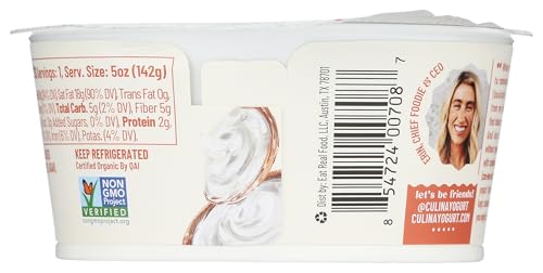 CULINA Plain & Simple Coconut Yogurt, 5 OZ
