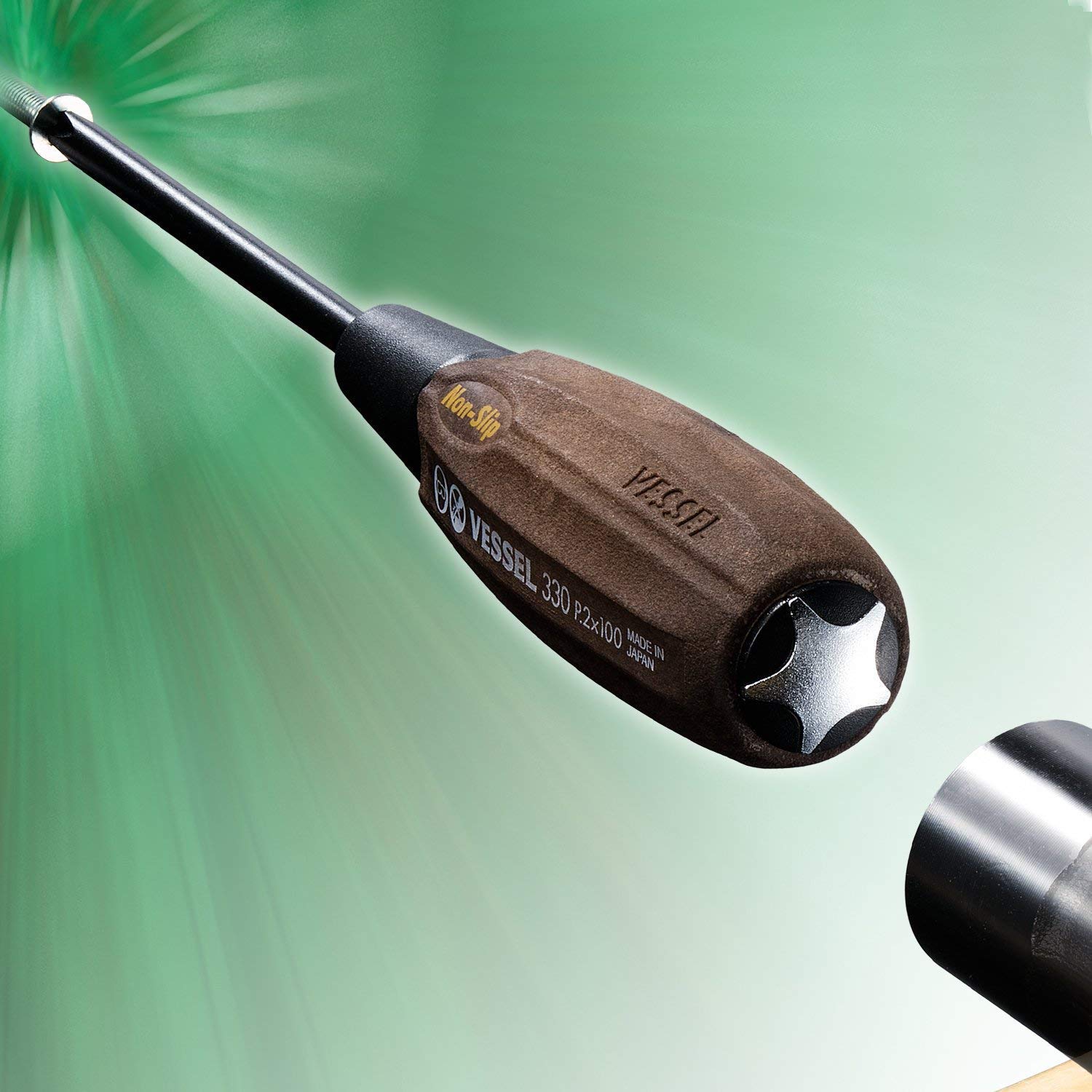 VESSEL Wood-COMPO 3010PS Screwdriver Set of 10
