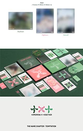 TOMORROW X TOGETHER TXT - THE NAME CHAPTER : TEMPTATION Album (Daydream ver.)