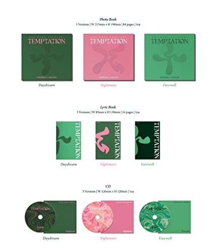 TOMORROW X TOGETHER TXT - THE NAME CHAPTER : TEMPTATION Album (Daydream ver.)
