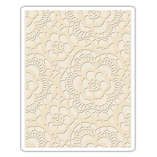 Sizzix, Multi Color, Embossing Folder 661824, Lace, One Size