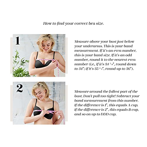 Self Expressions Strapless Demi Bra, Smoothing Underwire Bra, 5-Way Convertible T-Shirt Bra
