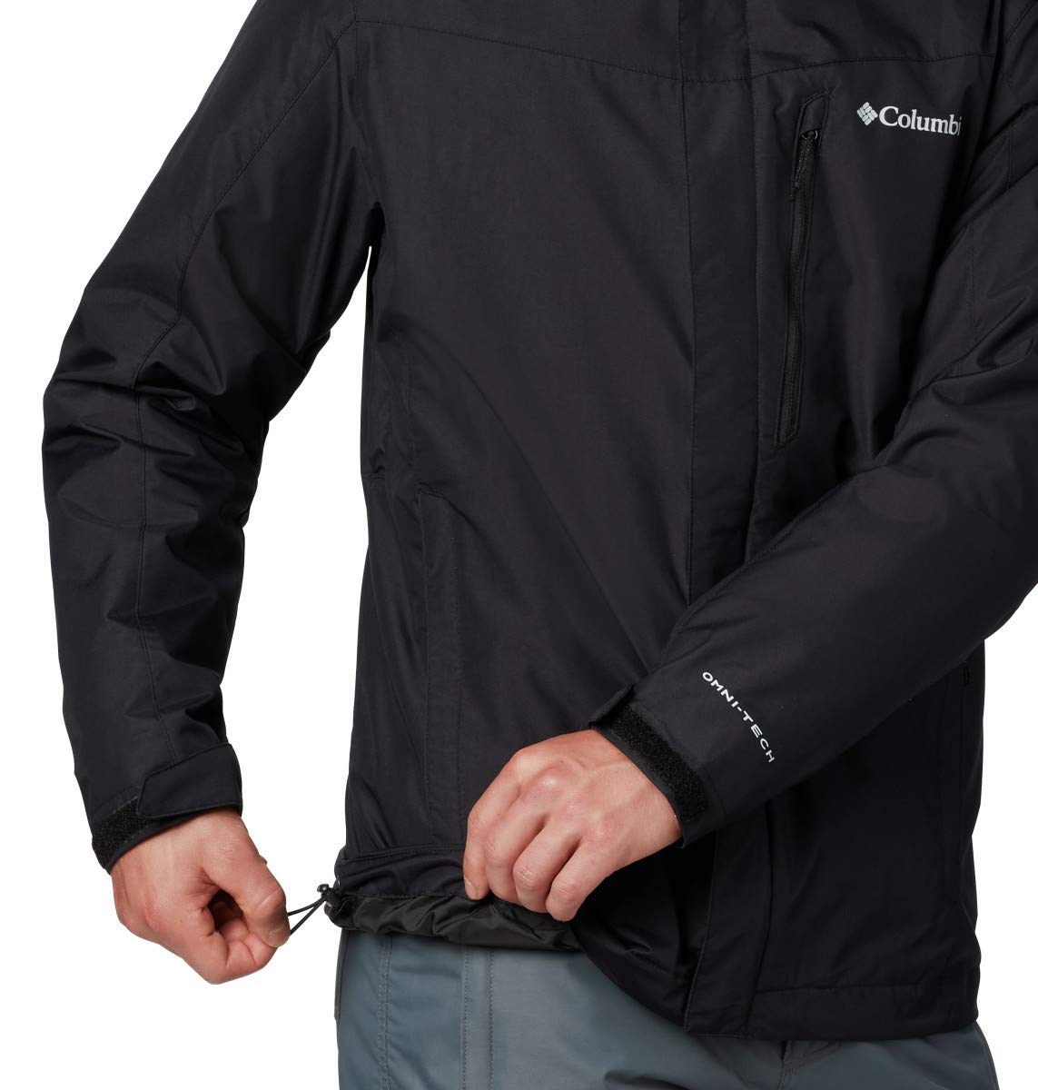 Columbia Men's Whirlibird IV Interchange Jacket, Black, 1X Big