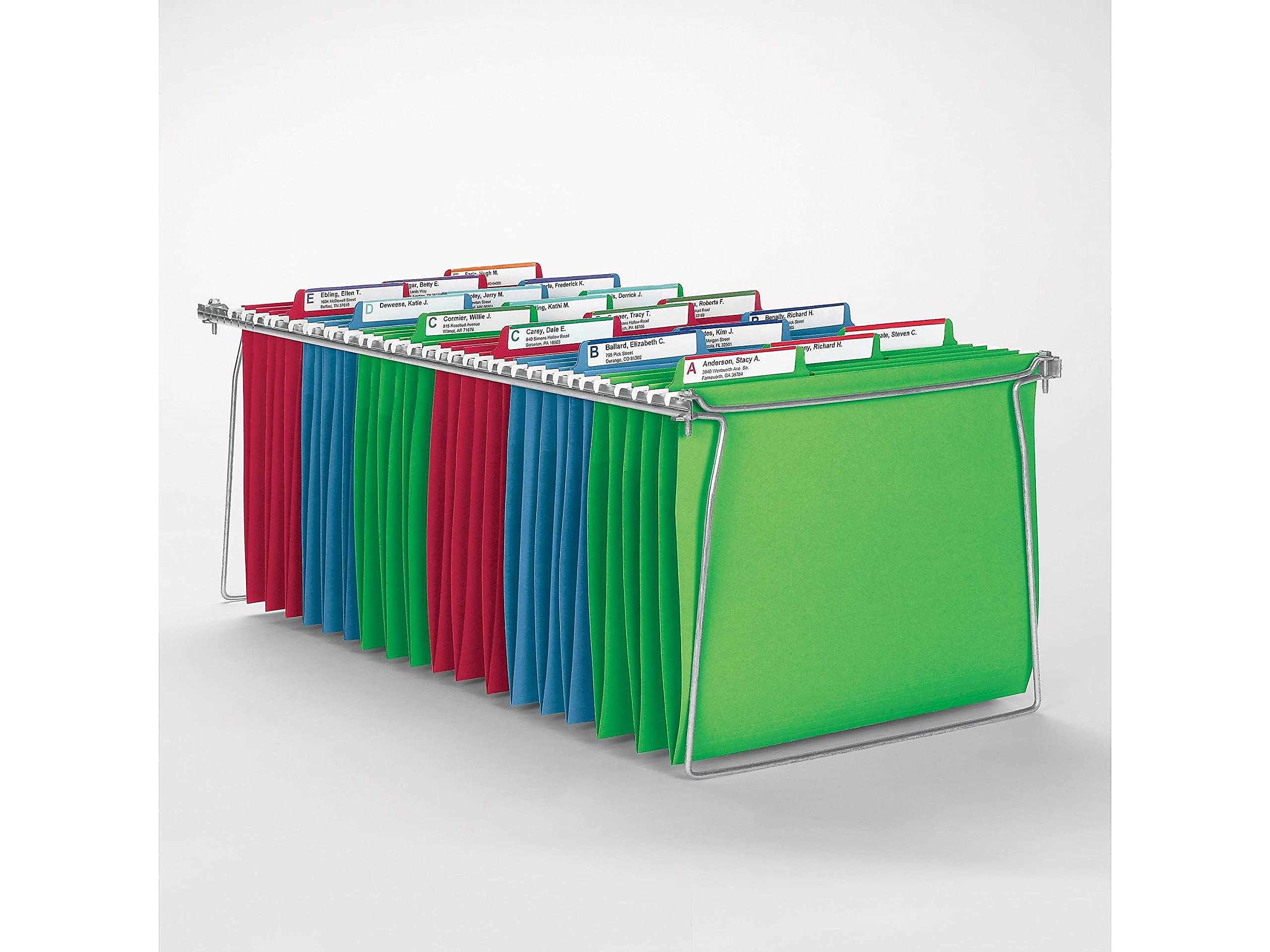Smead 64870 Hanging Folder Frame Letter Size 23-27-Inch Long Steel 2/Pack