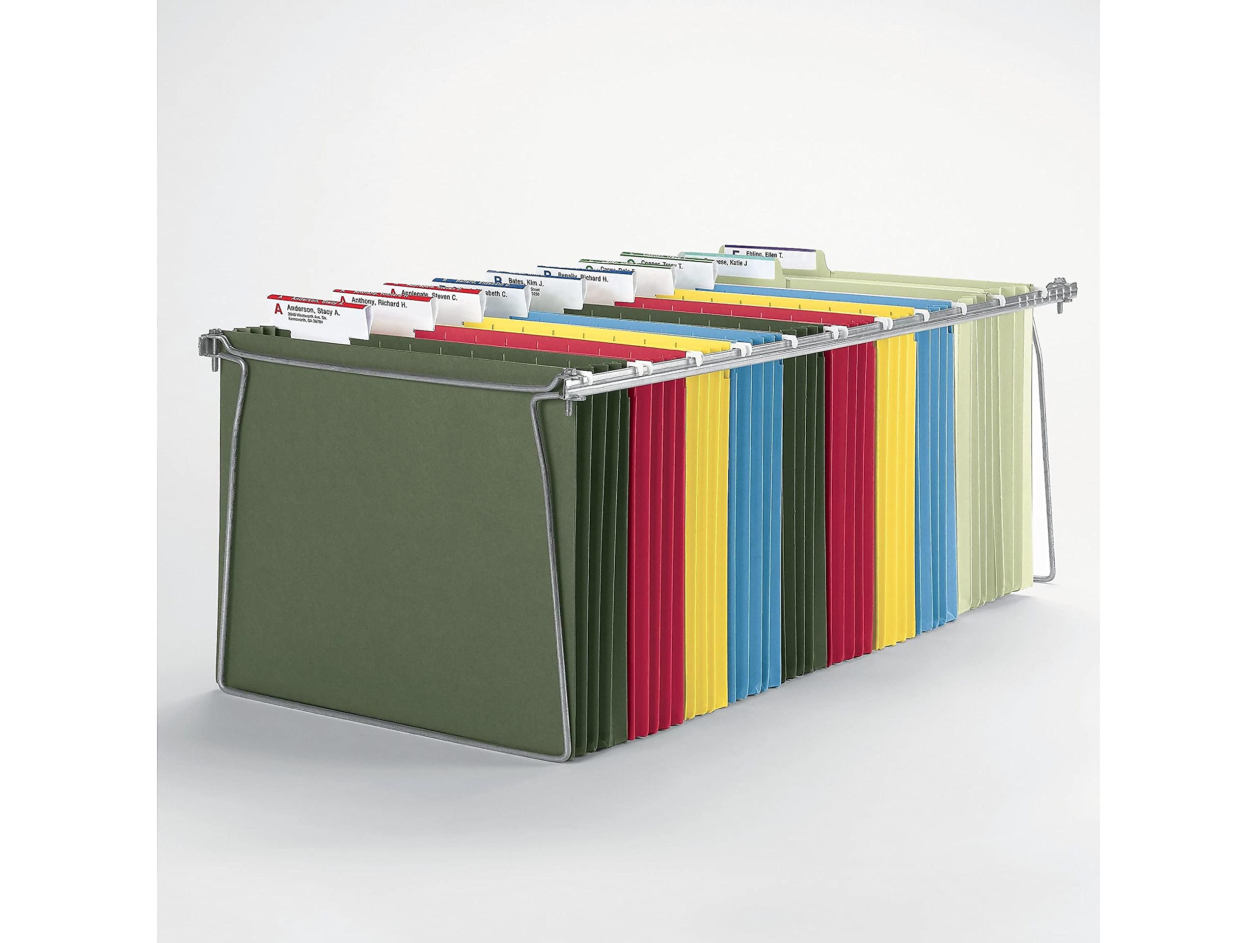 Smead 64870 Hanging Folder Frame Letter Size 23-27-Inch Long Steel 2/Pack