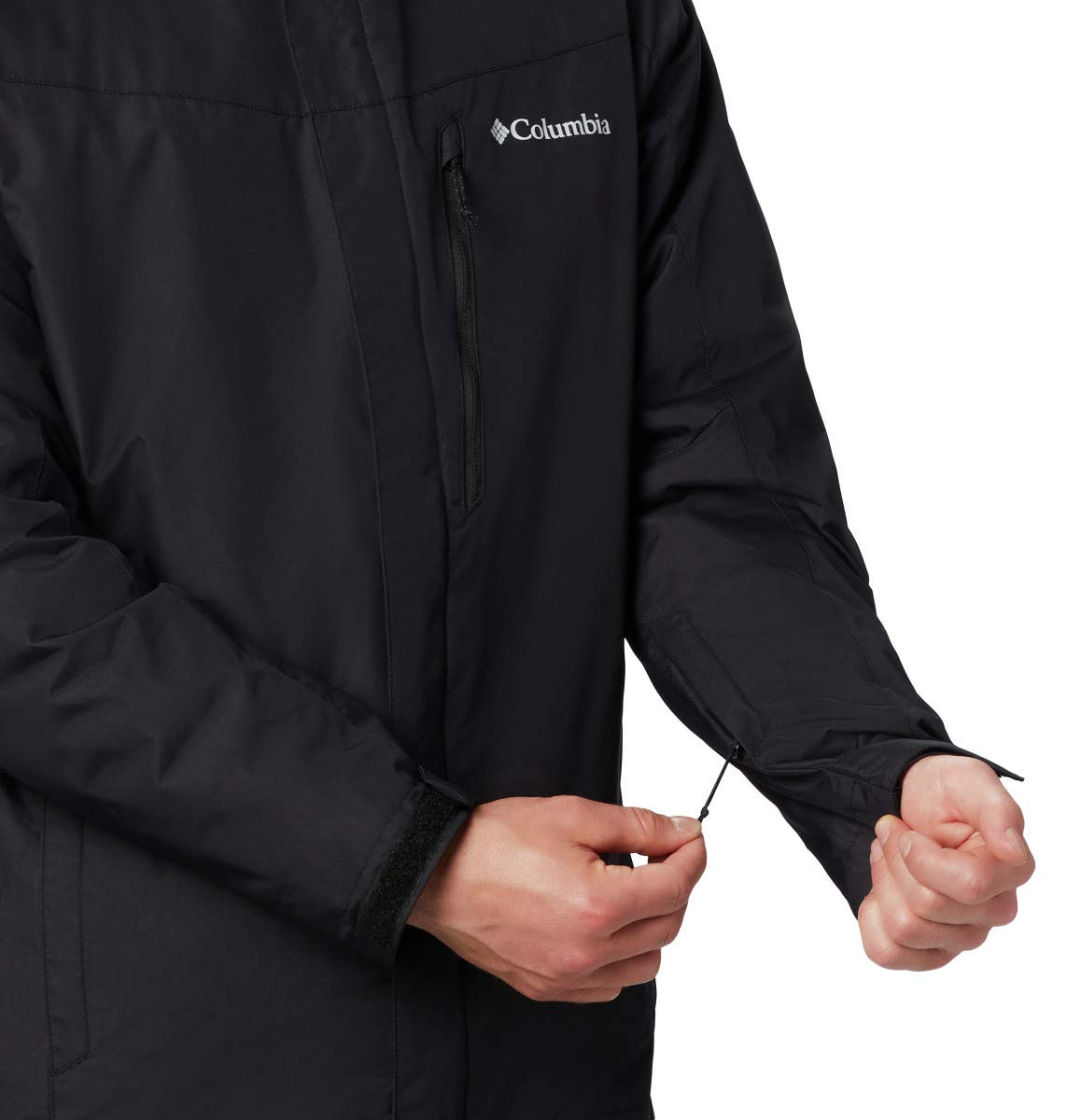 Columbia Men's Whirlibird IV Interchange Jacket, Black, 1X Big