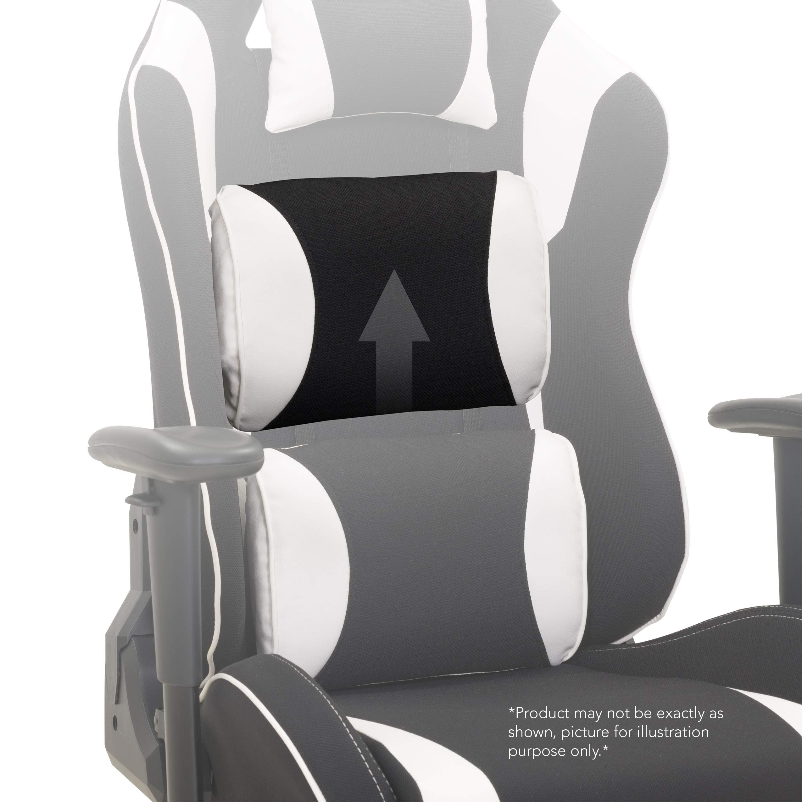 CorLiving Gaming Chair, Black/Gold