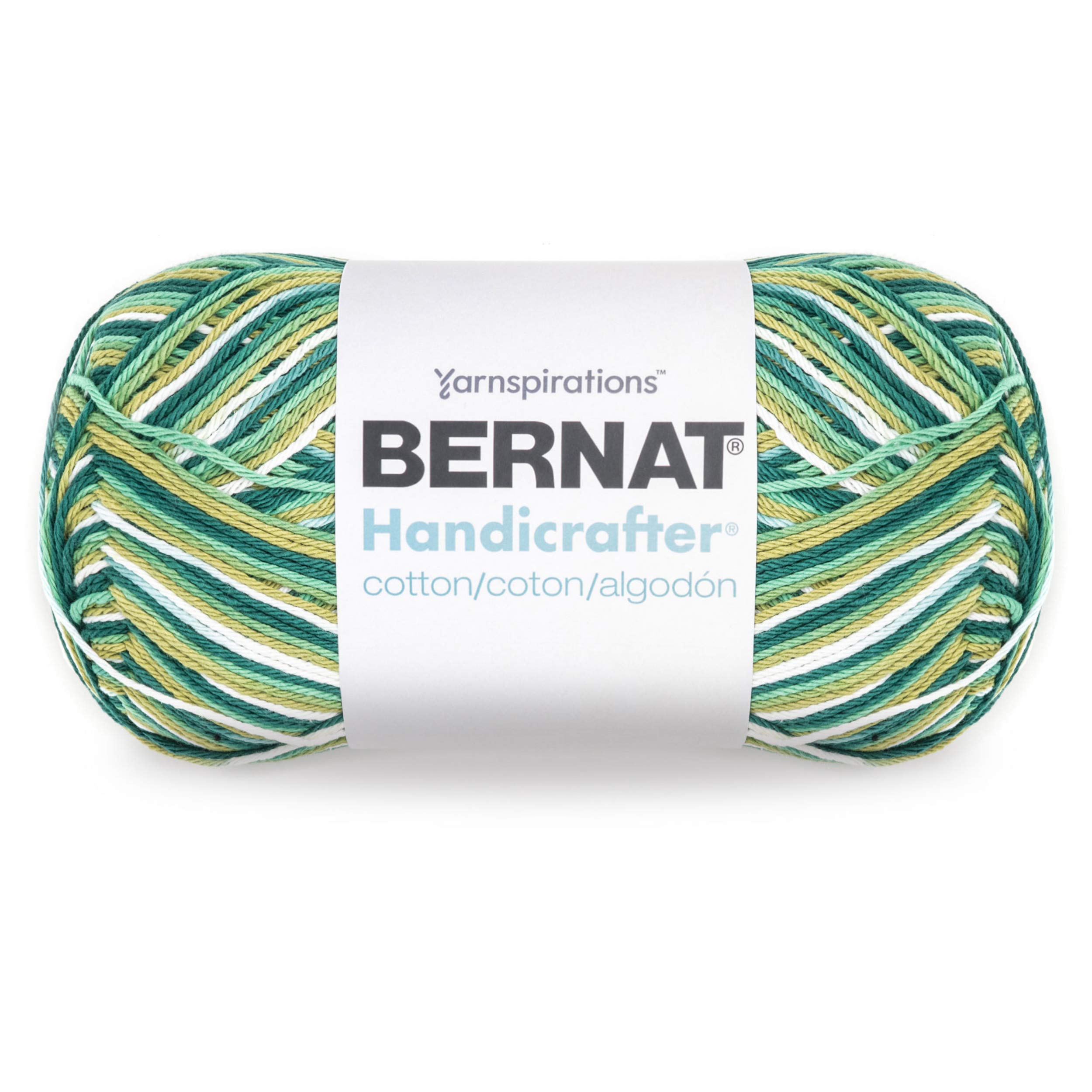 Bernat Handicrafter Cotton Yarn, Gauge 4 Medium Worsted, June Bug