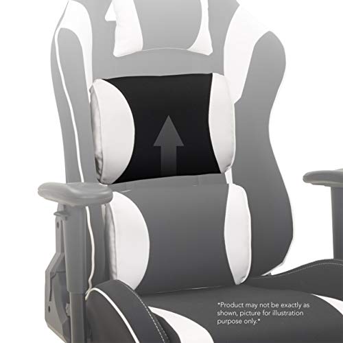 CorLiving Gaming Chair, Black/Gold