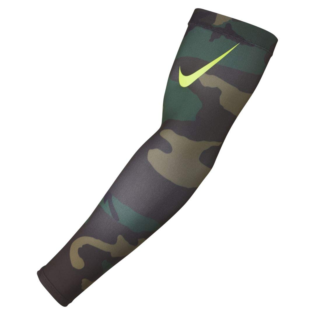 Nike Pro Adult Dri-FIT 3.0 Arm Sleeves(Iguana/Black Forest, S/M)