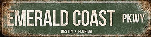 Fprqlyze Emerald Coast Pkwy Florida Metal Sign