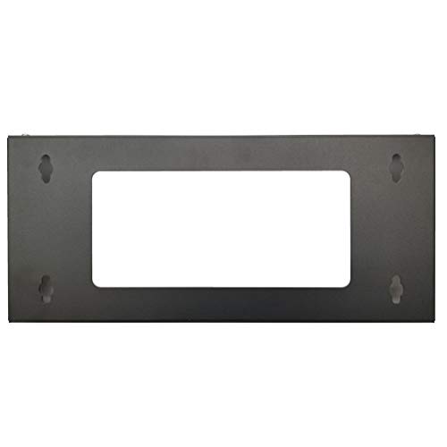KENUCO 19 Inch Steel Vertical Rack and Wall Mountable Server Rack Mount (Black-3U)
