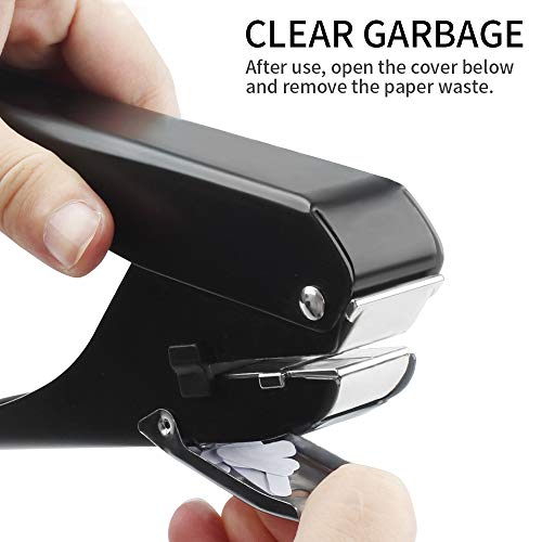 MyLifeUNIT Slot Puncher, Badge Hole Punch for Id Card, PVC Slot and Paper, Heavy-Duty Hole Punch for Pro Use