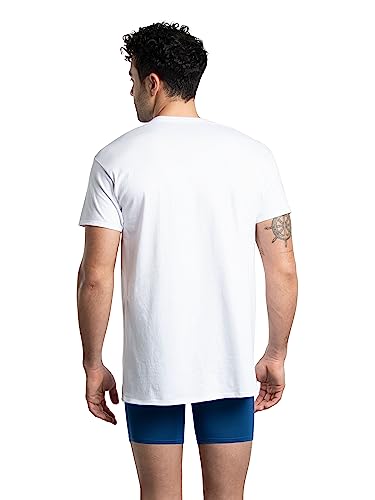Fruit Of The Loom Mens Cooling Undershirts, Quick Dry & Moisture Wicking Underwear, White - Cotton Mesh, X-Large US