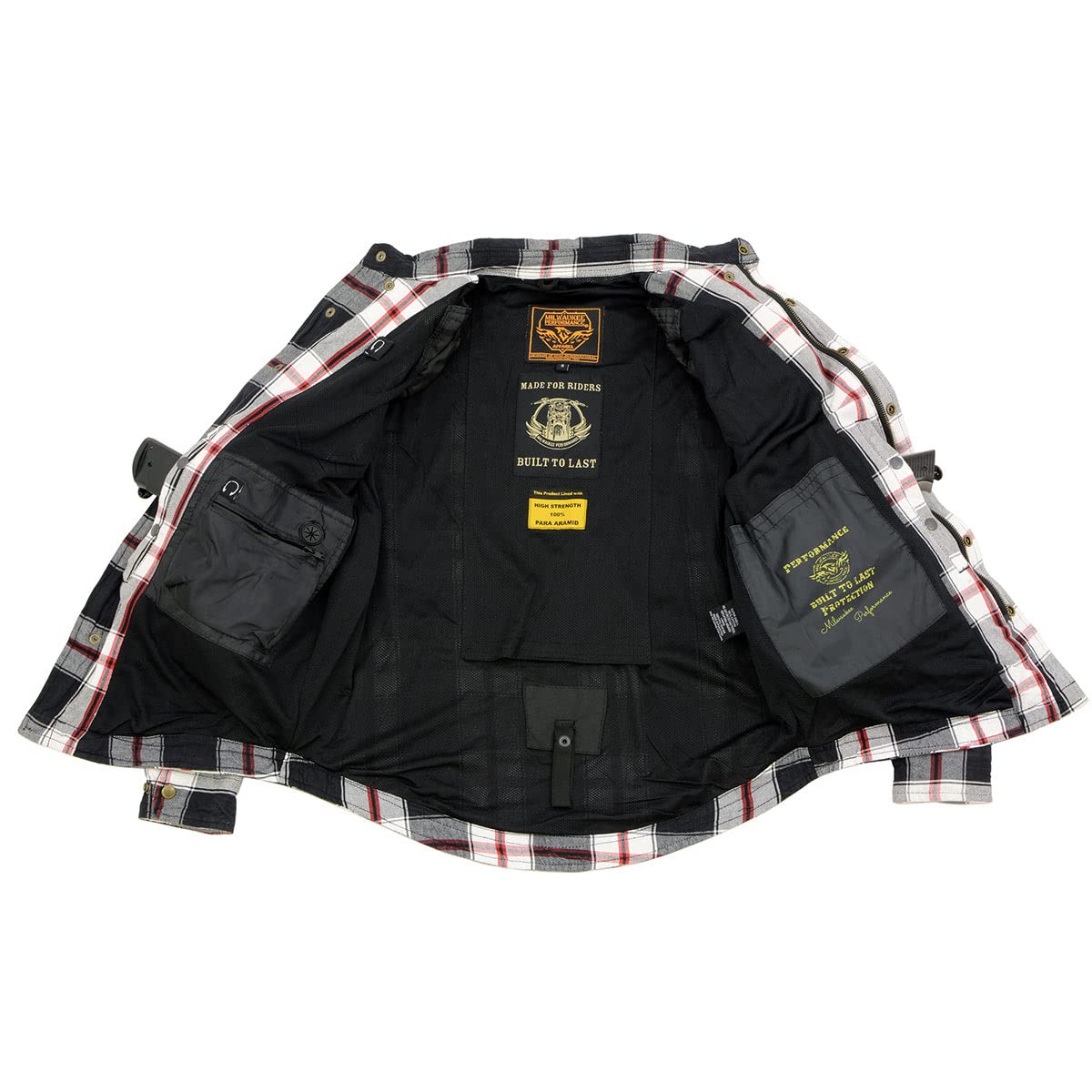 Milwaukee Performance Men's Denim Biker Shirt With Aramid (Black, XXX-Large), 0 Pack