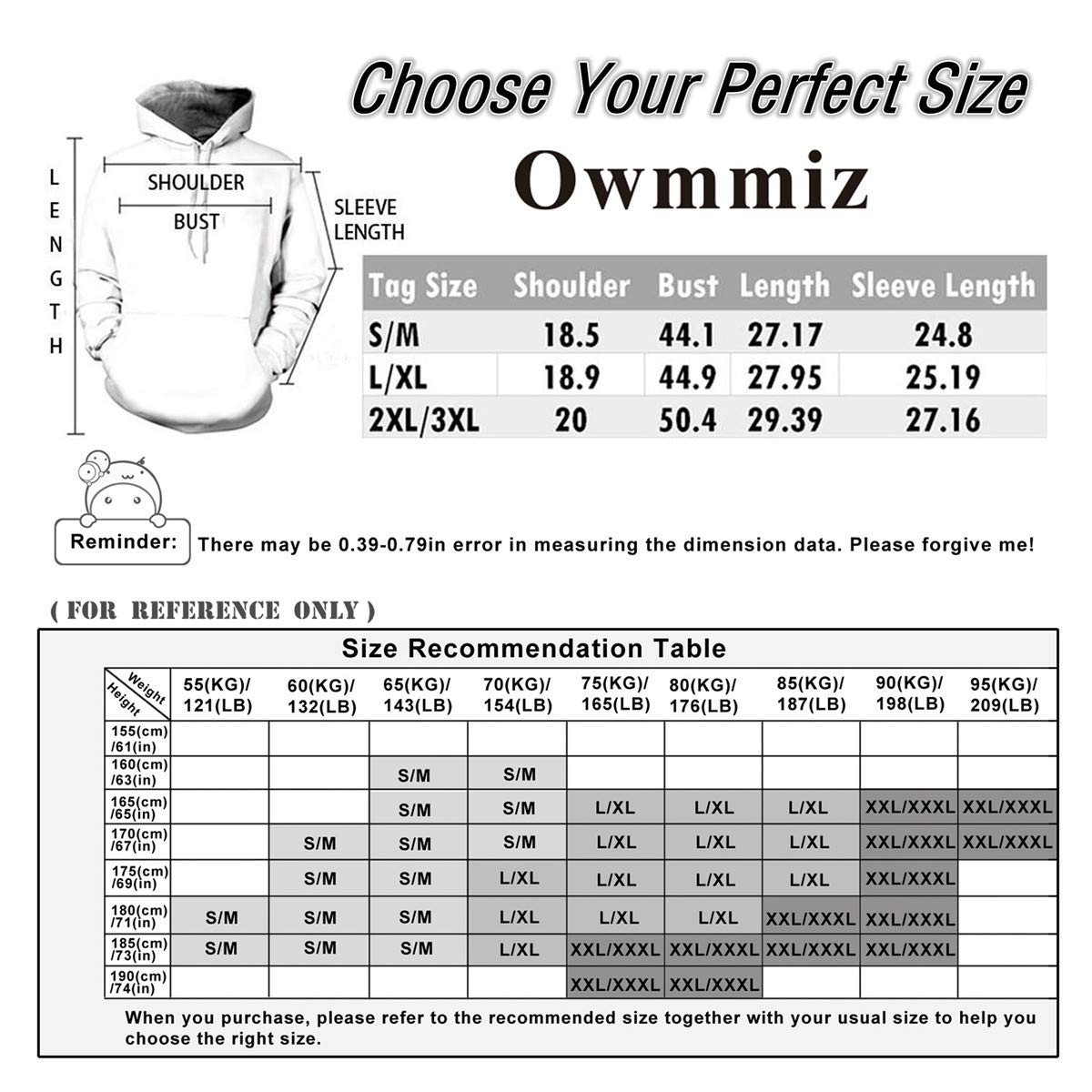 OWMMIZ Unisex Novelty Hoodies 3D Print Graphic Hooded Pullover Sweatshirt Pocket XX-Large-3X-Large Black Green