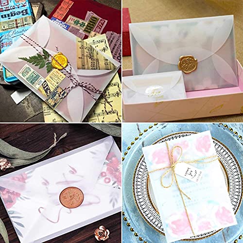Vellum Paper Translucent Printable 110 Sheets 8.5x11 Inches for Wedding Invitations,Scrapbook Project (8.5x11 Inches, 93GSM/63LBS)