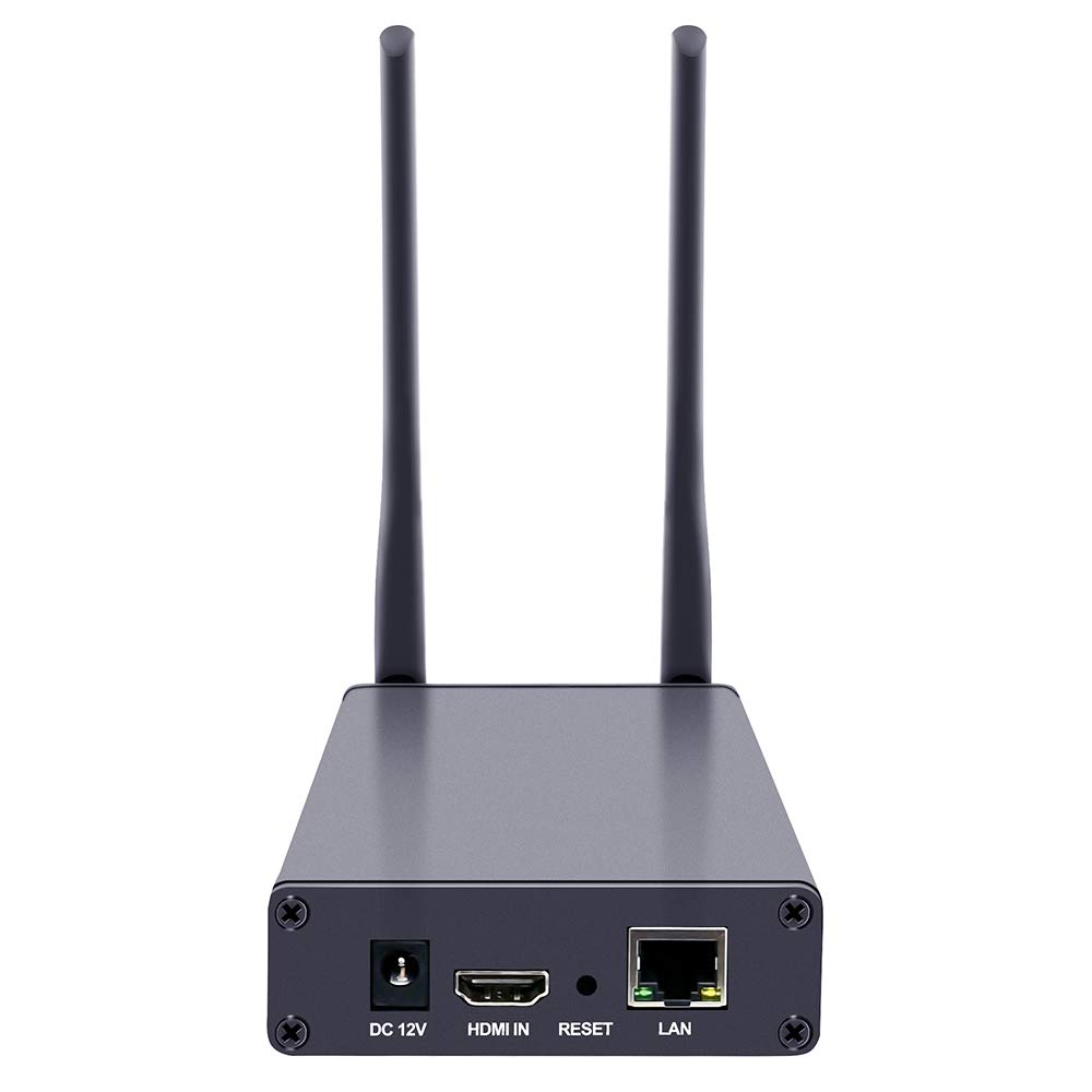 iseevy 4K HDMI Video Adapter, 1080P@60FPS, Dual Band WiFi, H.264 Codec, 4 Streams, FCC ID: 2A7CO-ISV-HVCDW5