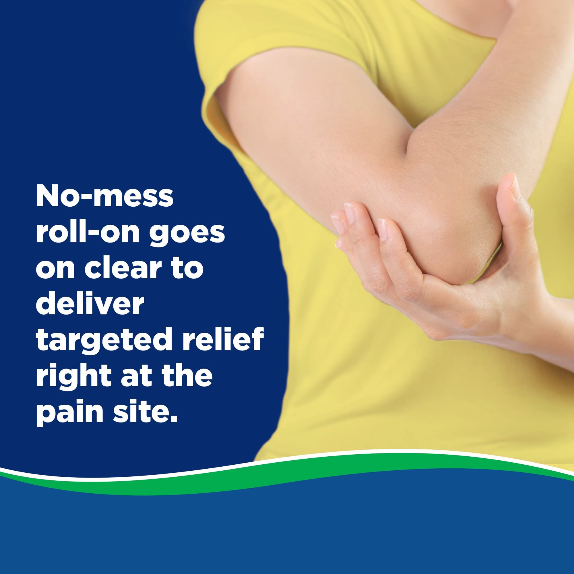 Salonpas LIDOCAINE PLUS 3 oz ROLL ON Pain Relieving Liquid! Maximum Strength 4% Lidocaine for Numbing Pain Relief! MESS FREE Application! (3 PACK)