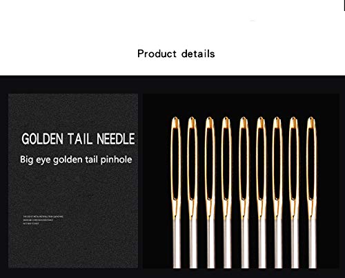 30pcs Cross Stitch Needles Hand-Stitched Embroidery , Embroidery Hand Needles Sewing Needles for Cross Stitching - Size 24