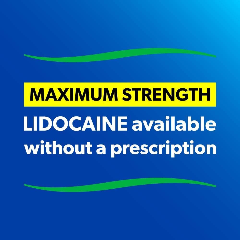 Salonpas LIDOCAINE PLUS 3 oz ROLL ON Pain Relieving Liquid! Maximum Strength 4% Lidocaine for Numbing Pain Relief! MESS FREE Application! (3 PACK)