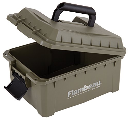 Flambeau Outdoors 7415SB Shotshell Ammo Can, Portable Ammo Storage, Standard