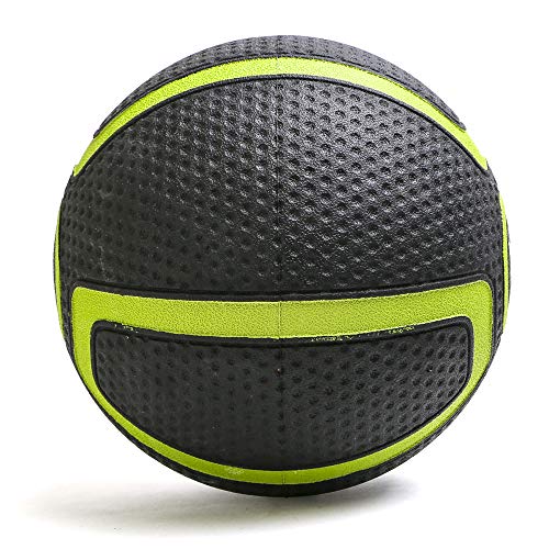 Everlast Medicine Ball Textured Grip – for Weighted Slam Ball Workout | Strength, Balance, Core Training | Wall Ball Exercise | Durable Non-Slip Rubber (P00001794)
