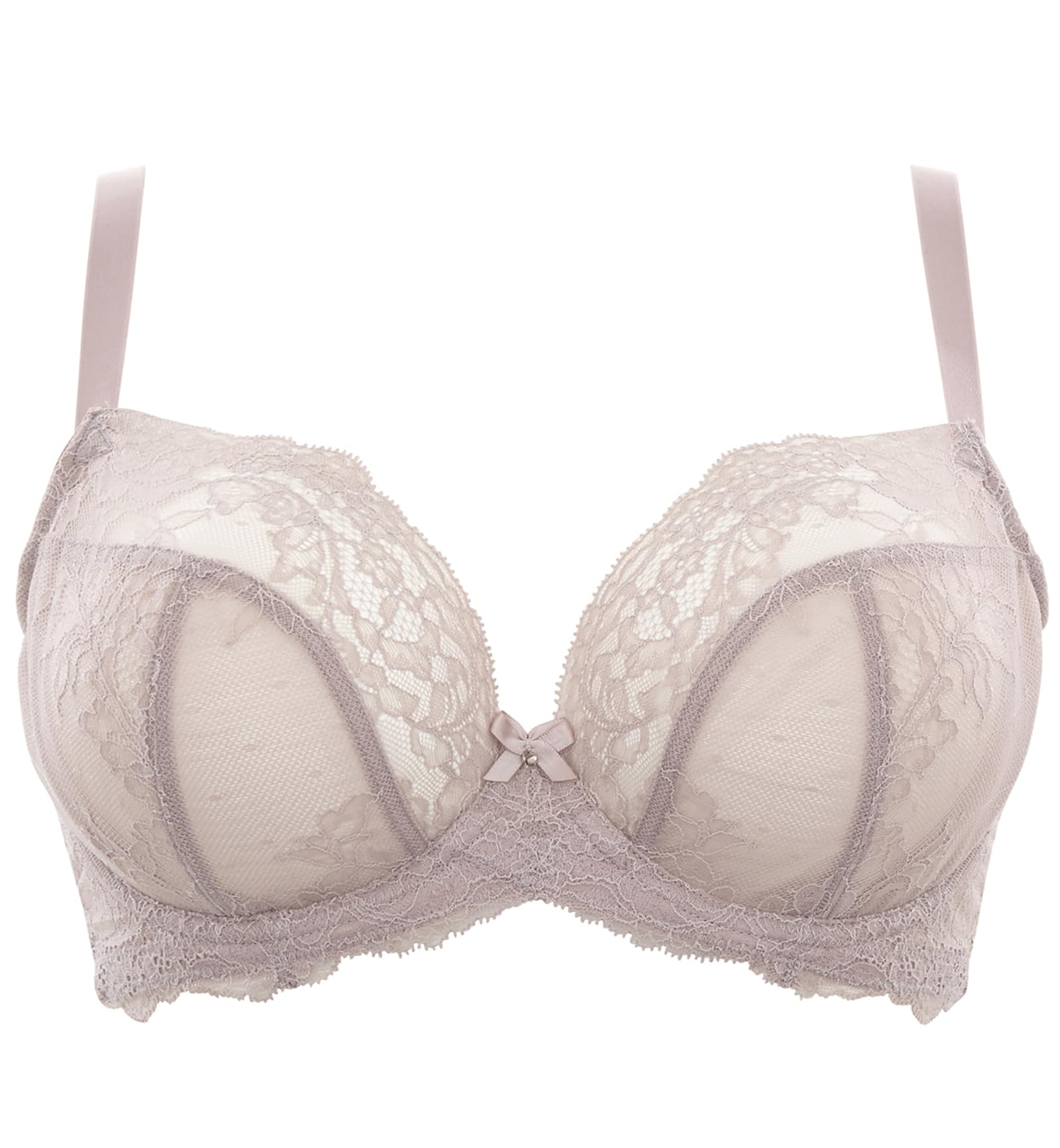 Panache Womens Ana Non-Padded Plunge Underwire (9396) Bra, Vintage, 36DD US