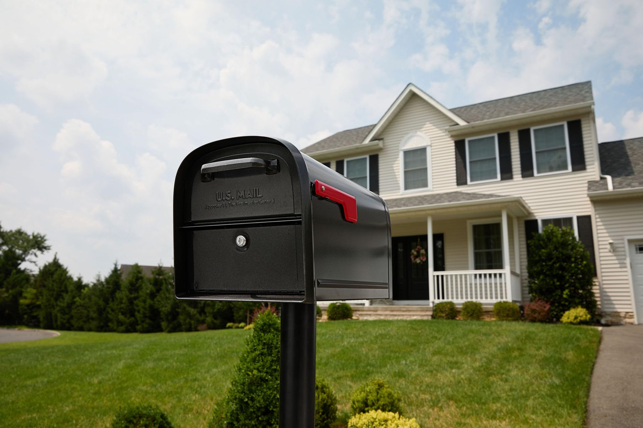 Architectural Mailboxes 6300P-10 Locking Parcel Mailbox, X-Large, Pewter
