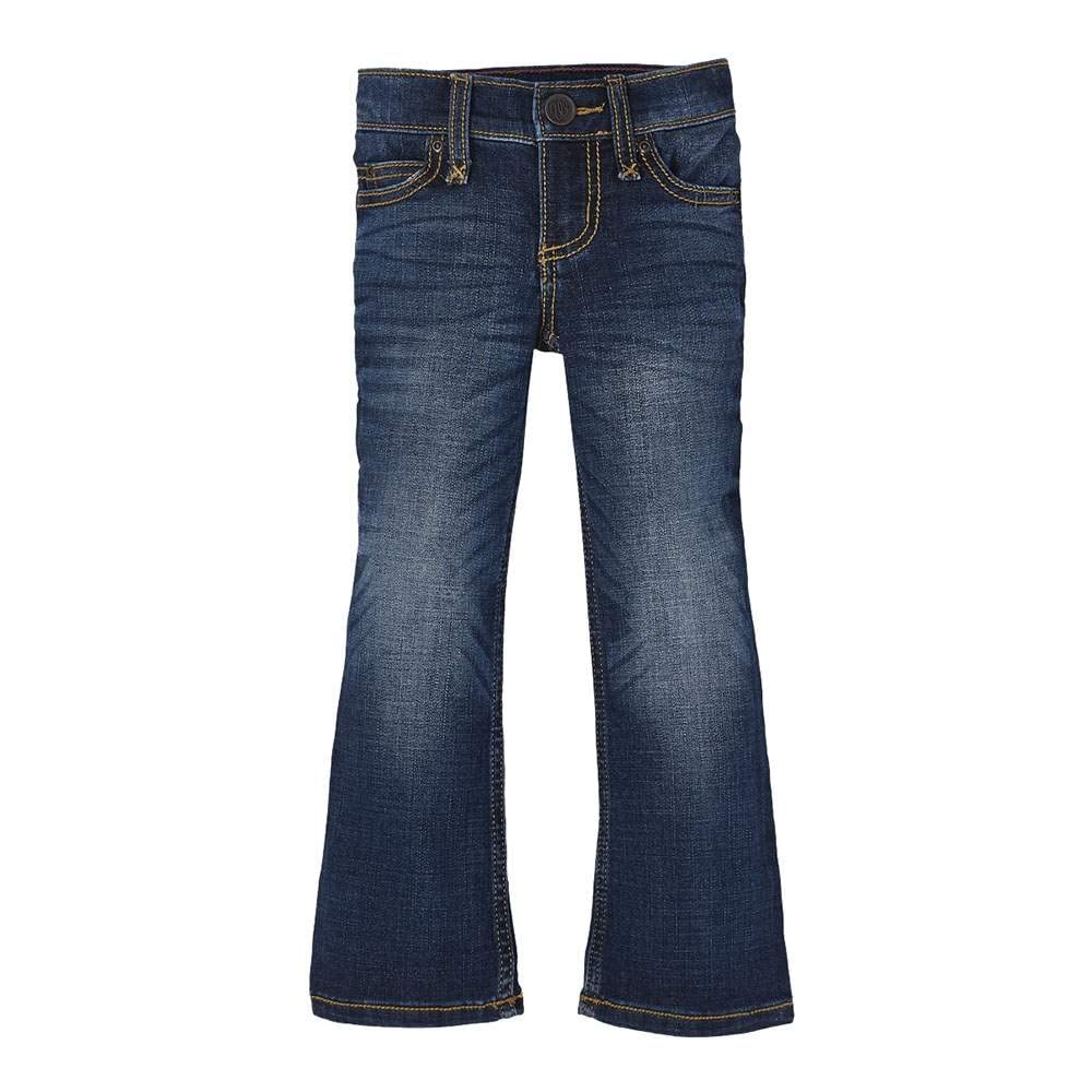 Wrangler girls Retro Stretch Boot Cut Jeans, Medium Blue, 10 US