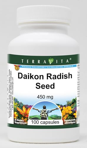 Daikon Radish Seed - 450 mg (100 Capsules, ZIN: 516494) - 2 Pack